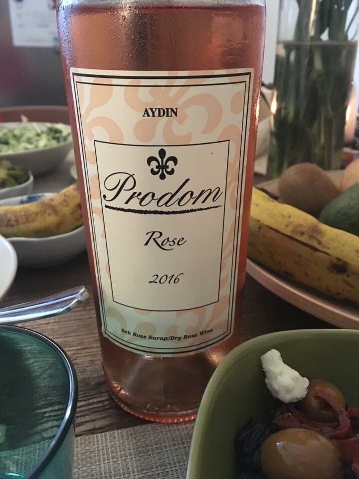 Aydın Prodom rosé 2016 Syrah Merlot Kalecik Karası