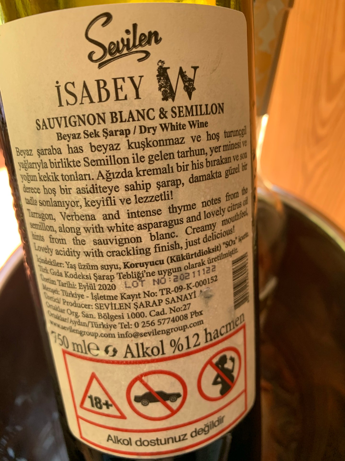 Sevilen Isabey W 2020